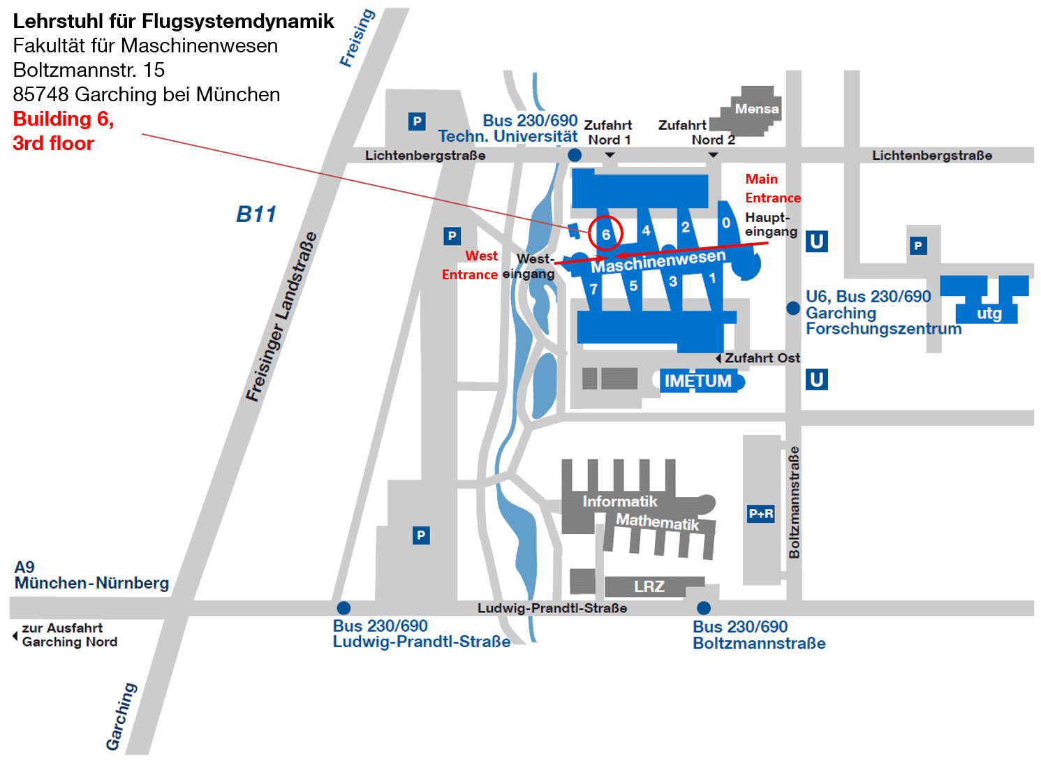 Contact | TUM – Institute of Flight System Dynamics Contact | TUM – Institute of Flight System Dynamics
